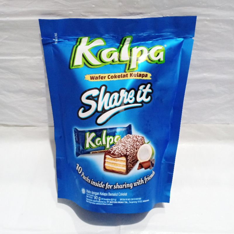 Jual Kalpa Share It isi 10 | Wafer Cokelat Kelapa | Shopee Indonesia
