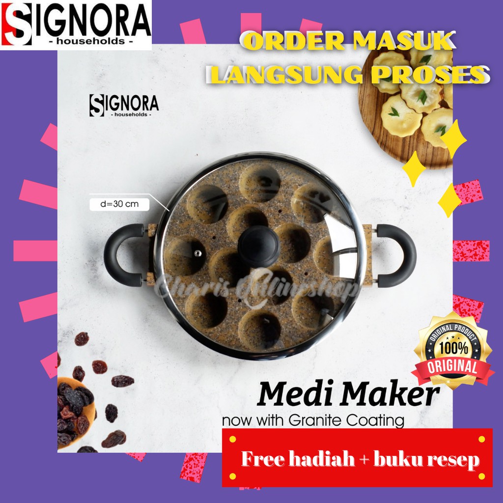 SIGNORA - New Medi Snack Maker [AGEN RESMI JAKARTA] | Shopee Indonesia