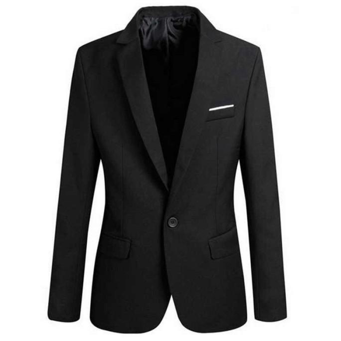 Jual EK - COD JAS RESMI JAS FORMAL JAS NIKAH BLAZER PRIA ARBI HITAM ...