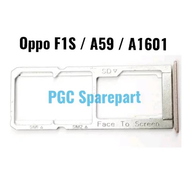 Jual Original Simtray Oppo F1S - A59 - A1601 - Tempat Simcard Simlock ...