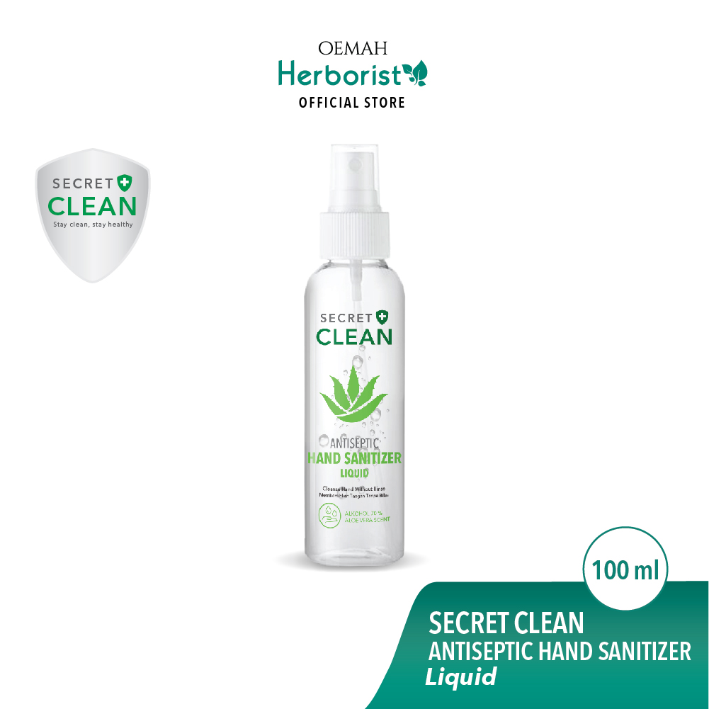 Jual Secret Clean Hand Sanitizer Spray 100 mL Indonesia|Shopee Indonesia