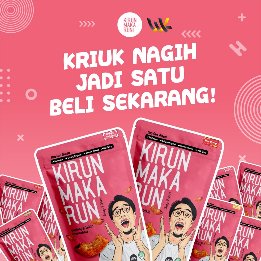 Jual SNACK ARTIS CAMILAN RASA BARBEQUE KIRUN MAKARUN CAMILAN SEHAT ...