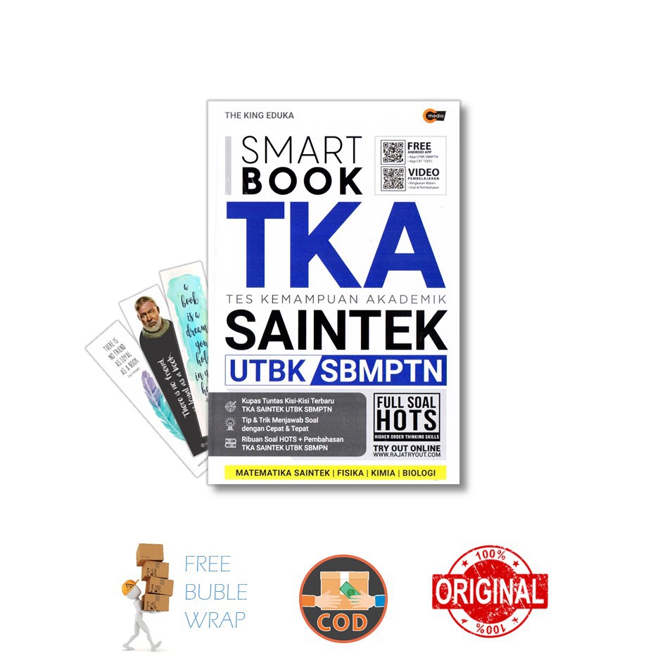 Jual Buku Smart Book TKA Saintek UTBK SBMPTN (C-Media) | Shopee Indonesia