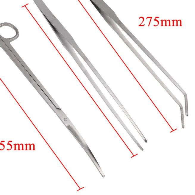 Jual GUNTING AQUASCAPE PANJANG TRIMMING CLAMPER STAINLESS STELL ...