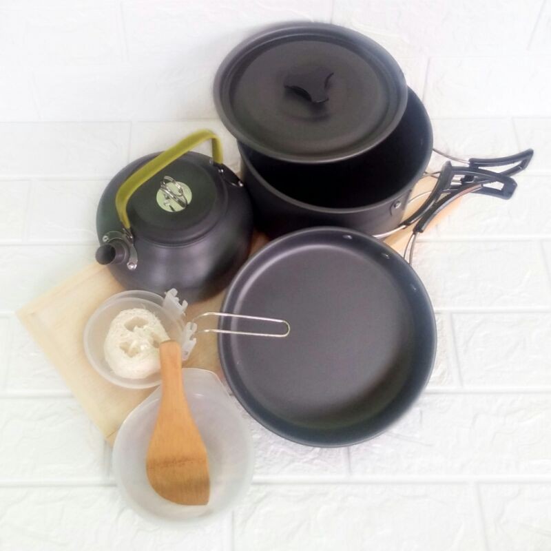 Jual COOKING SET/NESTING/PERALATAN MASAK/DS 308/PERALATAN CAMPING ...