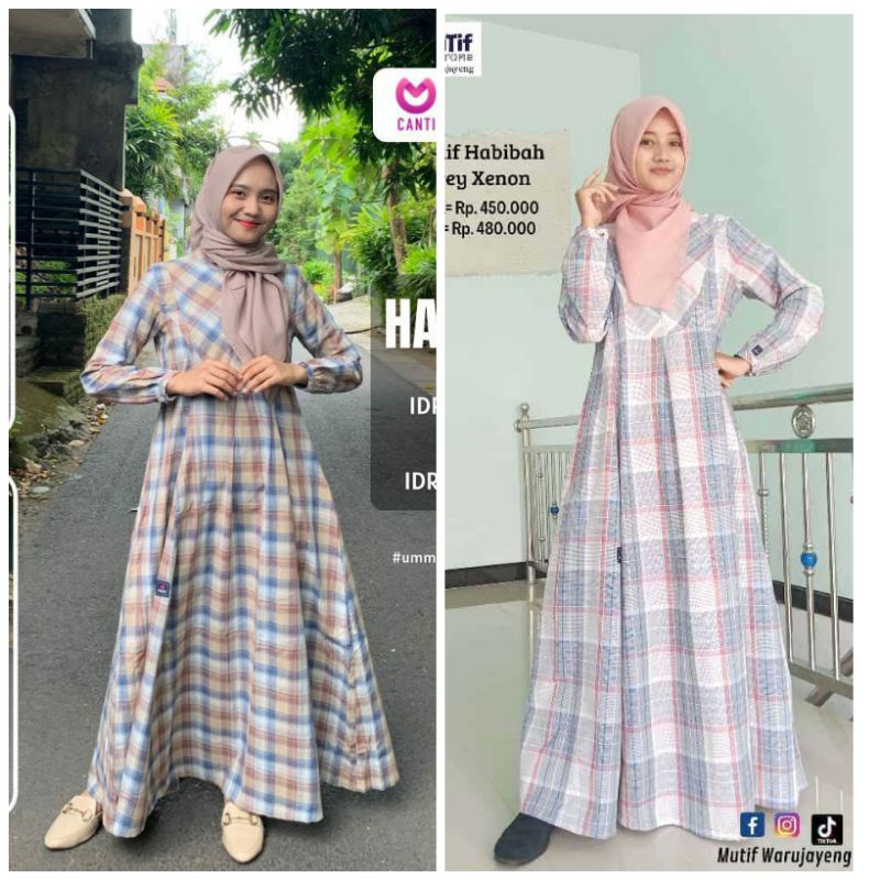 Jual GAMIS MUTIF HABIBAH HABIBAH DRESS ORIGINAL | Shopee Indonesia