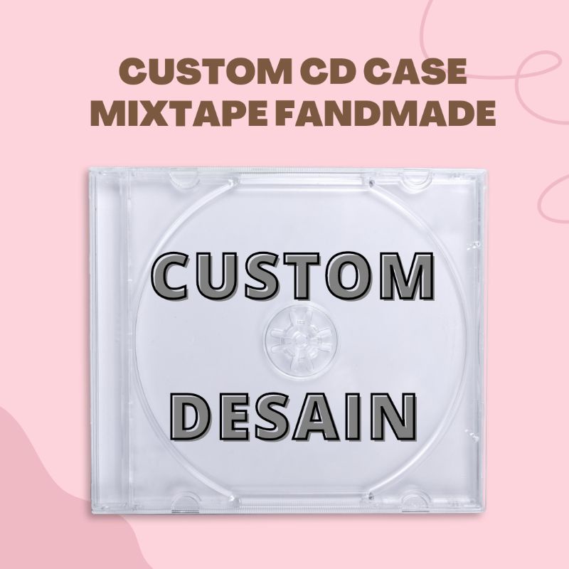 Jual CUSTOM CD CASE, MIXTAPE FANMADE (BISA PAKAI DESAIN/GAMBAR SENDIRI ...