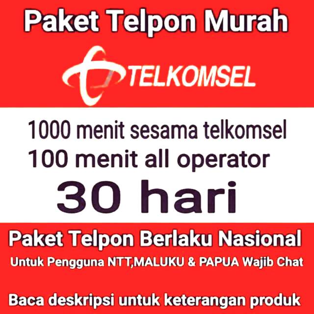 Jual Paket Nelpon Telkomsel 1100 menit termurah | Shopee Indonesia