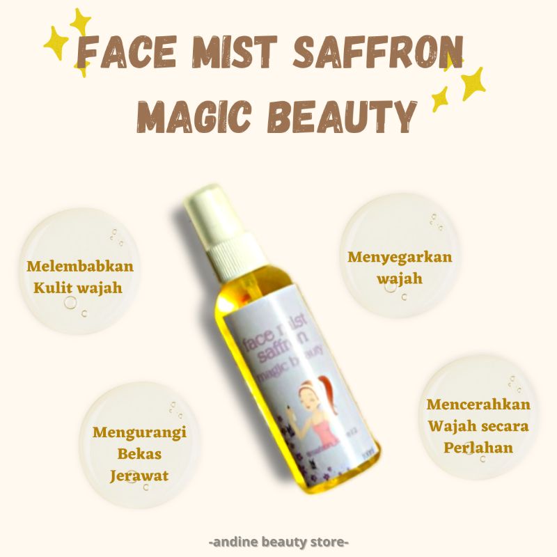 Jual Facemist Saffron 100 ML Face Mist Air Safron / Saffron Spray Obat ...