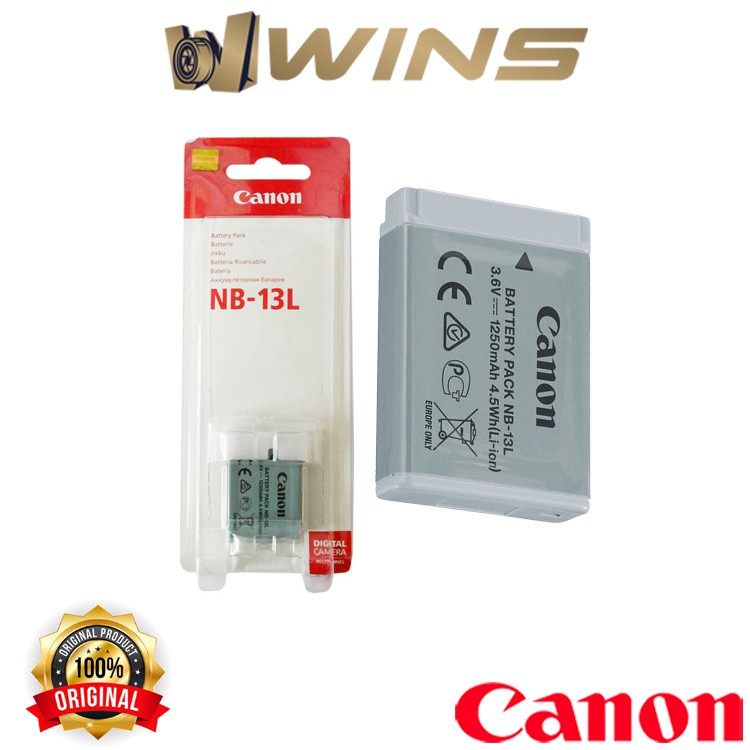 Jual Canon NB-13L Lithium-Ion Battery Pack Original | Shopee Indonesia