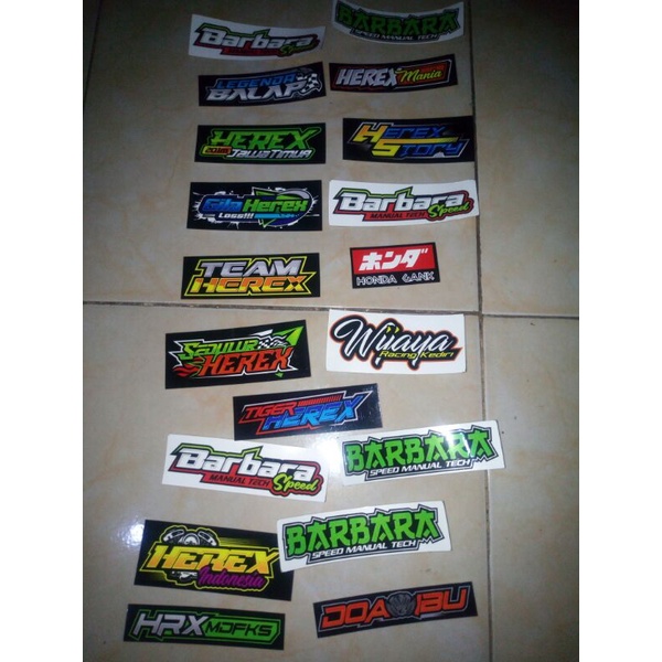 Jual Sticker Barbara Speed/Herex Vynil | Shopee Indonesia