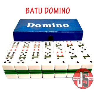 Jual Domino Batu + Tas Gaple Balok Akrilik Dam Mahjong Game | Shopee ...