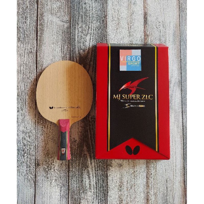 Jual Butterfly Mizutani Jun SUPER ZLC kayu blade bet pingpong 100%Original | Shopee Indonesia
