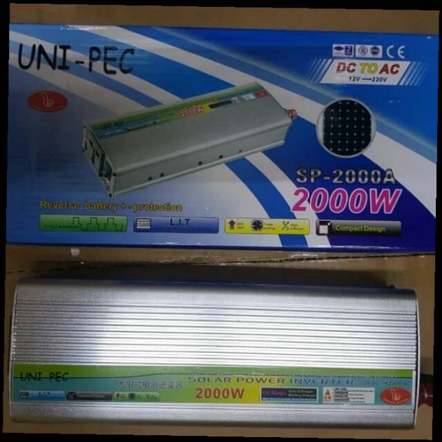 Jual Power inverter 2000watt 12v DC to 220v DC | Shopee Indonesia