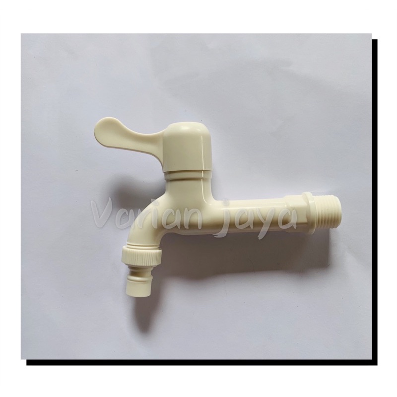 Jual Kran air pvc plastik kran air taman kran pvc Biasa | Shopee Indonesia