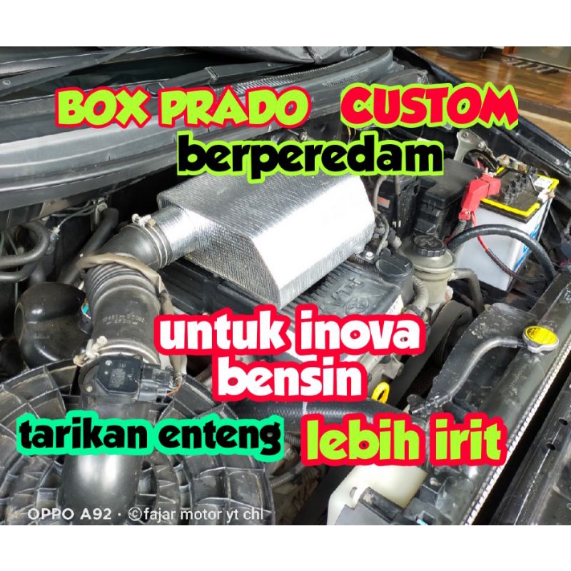 Jual AIR BOX BOOSTER SYSTEM untuk inova bensin /BOX PRADO CUSTOM ( full ...