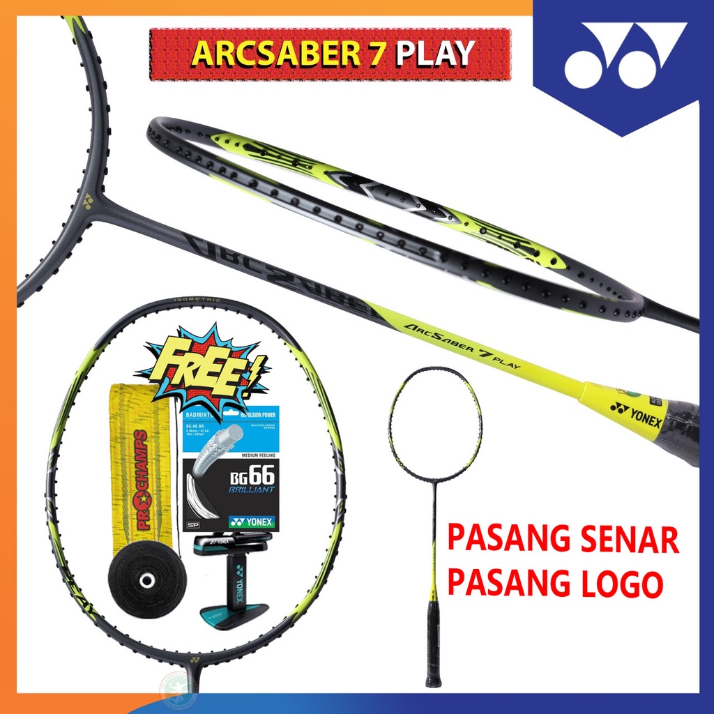 Jual New Arcsaber 7 Play Raket Badminton Original | Shopee Indonesia
