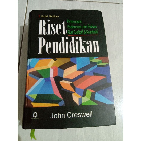 Jual Buku Riset Pendidikan John Creswell ORIGINAL (PRELOVED) | Shopee ...