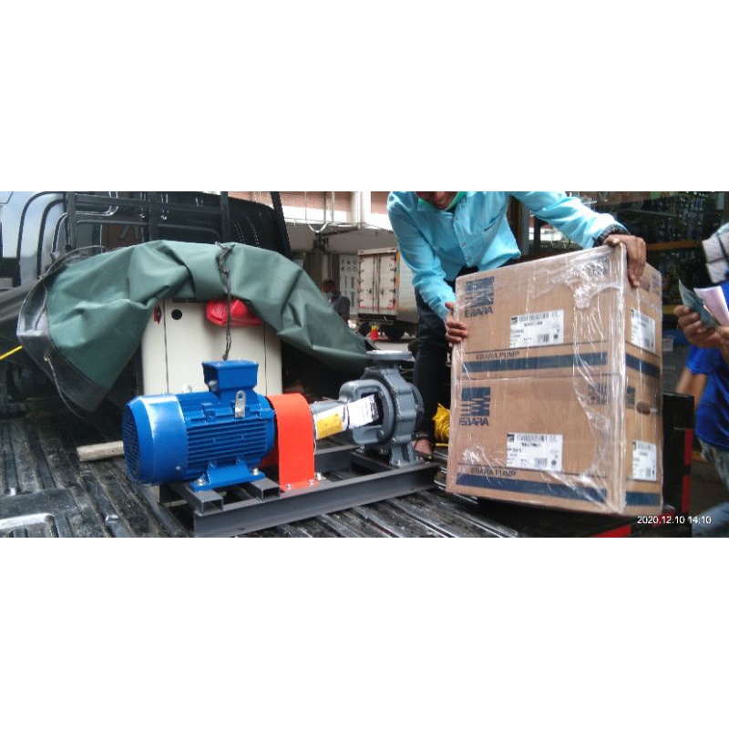 Jual Centrifugal Pump Ebara 50x40 FSHA + Motor 4Kw 5,5 Hp 2900 Rpm ...