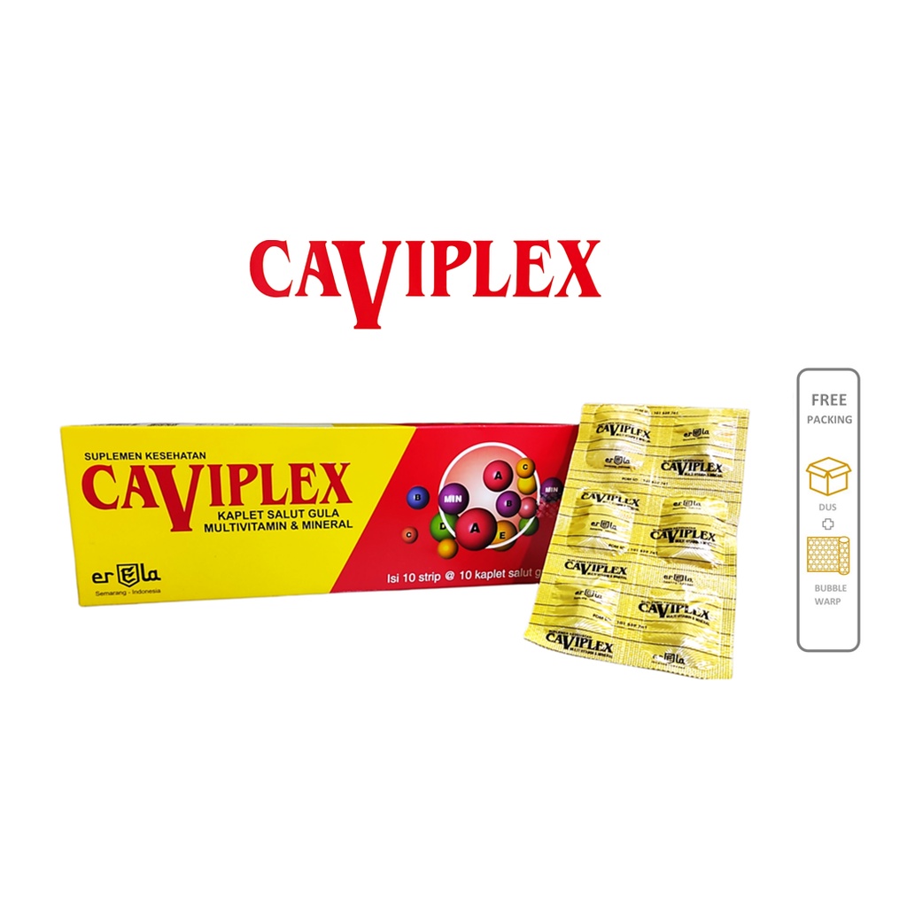 Jual Caviplex Multivitamin & Mineral 10 TABLET | Shopee Indonesia