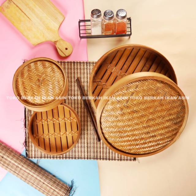 Jual Klakat Bambu Dimsum / Tempat Dim Sum 40cm | Shopee Indonesia
