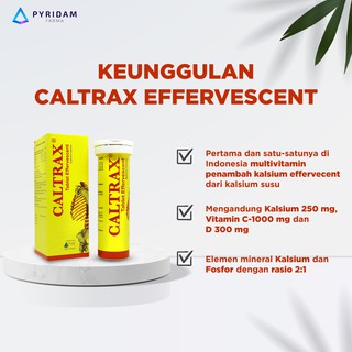 Jual Caltrax Tablet Effervescent Suplemen Kalsium Bantu Kesehatan ...