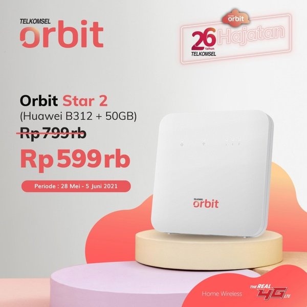 Jual Telkomsel Orbit Star 2 Huawei B312 Modem Wifi Home Router ... Jual Telkomsel Orbit Star 2 Huawei B312 Modem Wifi Home Router ...