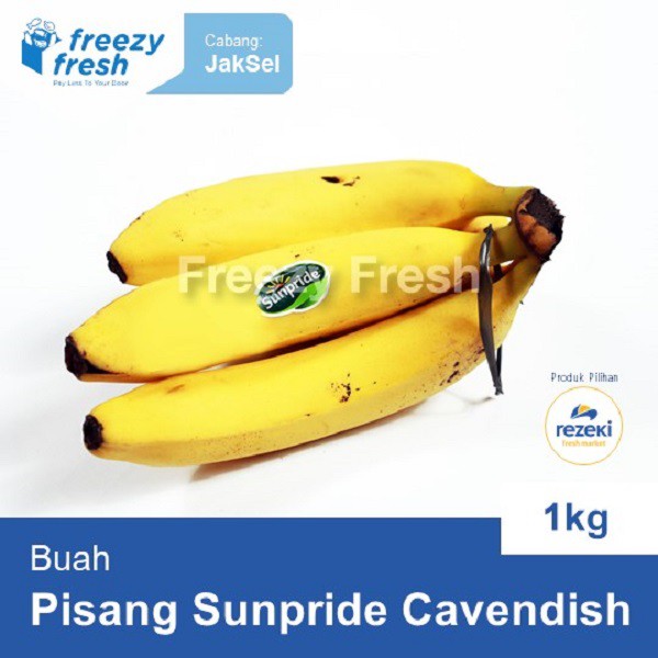 Jual Pisang Cavendish Sunpride (1 Kilo) | Shopee Indonesia