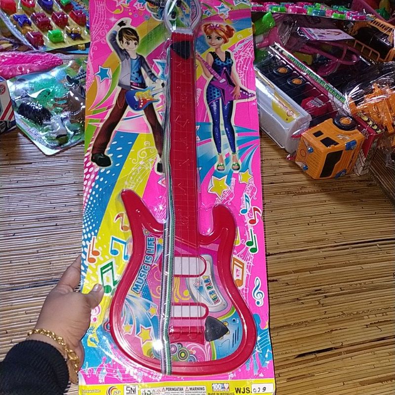 Jual mainan anak gitar ( Ukuran besar ) Indonesia|Shopee Indonesia