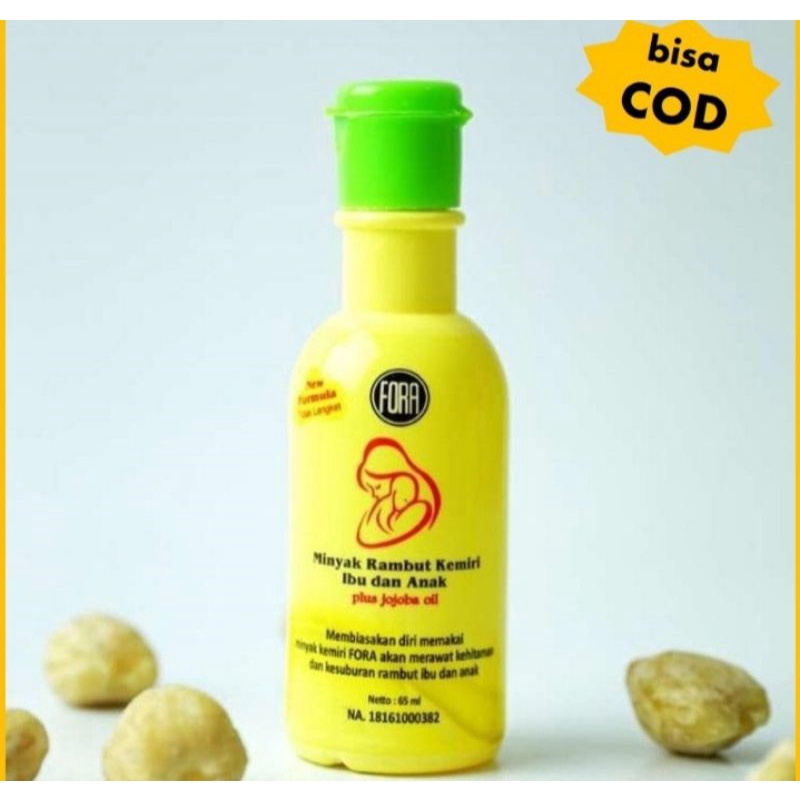 Jual Fora minyak Kemiri / Minyak Penebal rambut/ Penebal Alis | Shopee ...