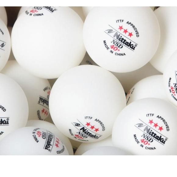 Jual Serbu' Nittaku 3 Star NSD 40+ Plastic Balls - Bola Pingpong Tenis Meja Nittaku NSD ...