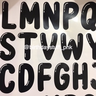 Jual Stiker Huruf Abjad / Tempelan Huruf Abjad Satuan / Stiker Huruf ...