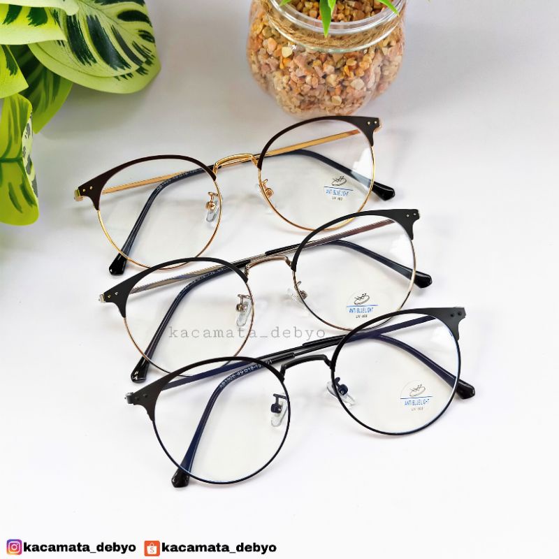 Jual Frame Besi Murah/Bingkai Kacamata/Kacamata Besi Bulat/Kacamata ...