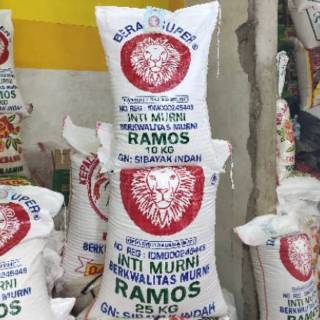 Jual Beras Kepala Singa Merah Super Ramos Inti Murni 25KG (Original 100%) | Shopee Indonesia