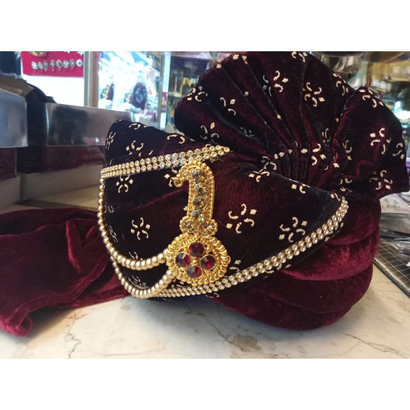Jual Topi Wedding Aladin Pengantin India Pria Adat Kostum Costume ...
