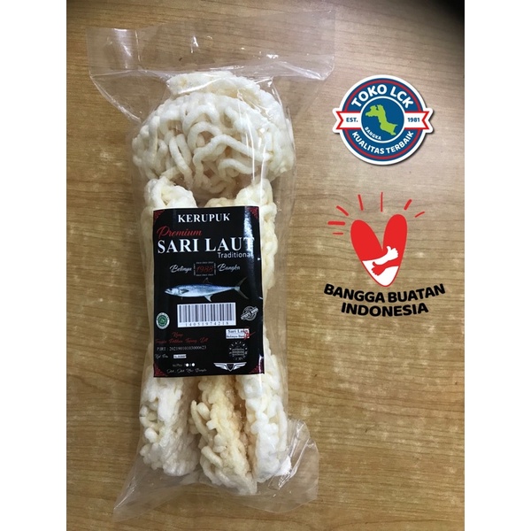 Jual Kerupuk Cap Sari laut krupuk kriting ikan khas Bangka dari toko ...