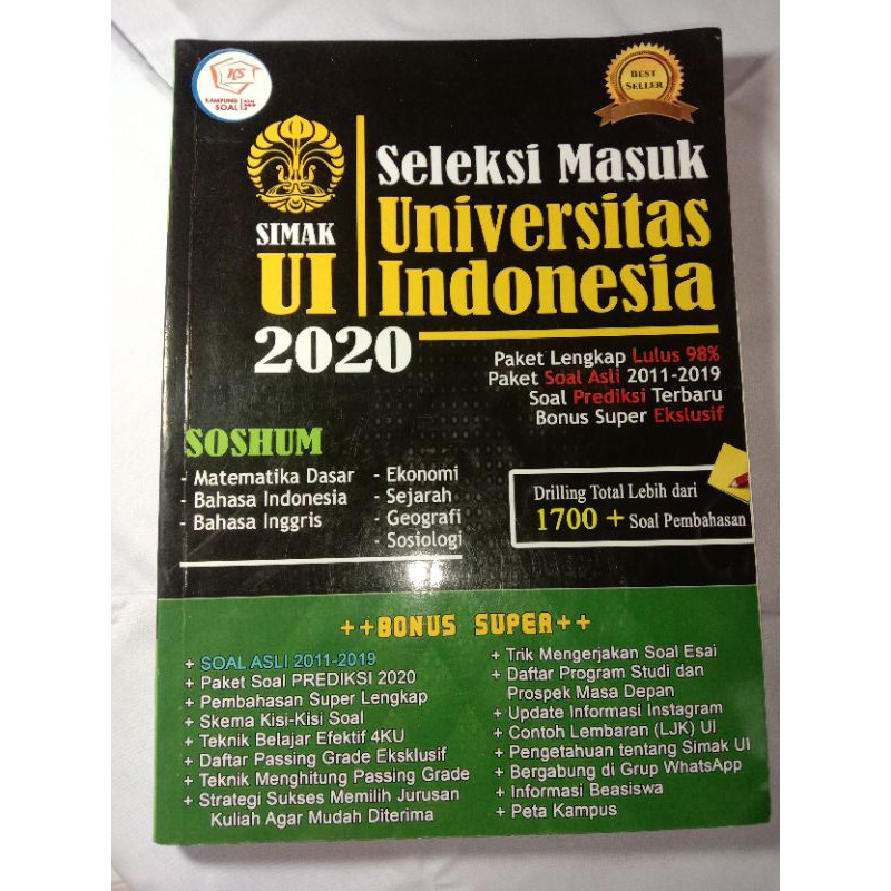 Jual BUKU SIMAK UI | Shopee Indonesia Jual BUKU SIMAK UI | Shopee Indonesia