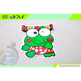Jual stiker sticker motor mobil gambar keropi katak kodok m2 | Shopee ...