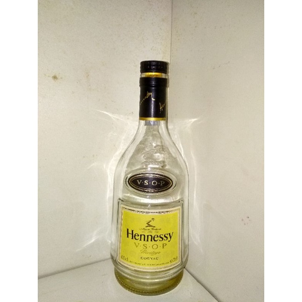 Jual botol bekas miras Hennessy vsop untuk pajangan atau hiasan dinding | Shopee Indonesia