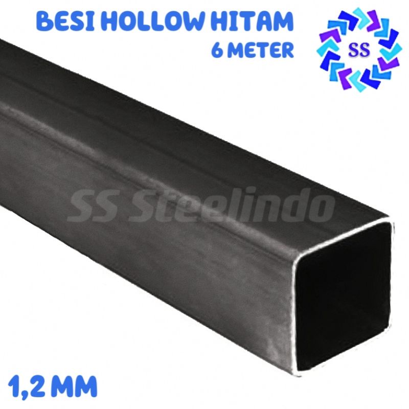 Jual BESI HOLLOW-KOTAK HITAM 1,2MM (15X30 30X30 20X40 40X40) 6 METER ...