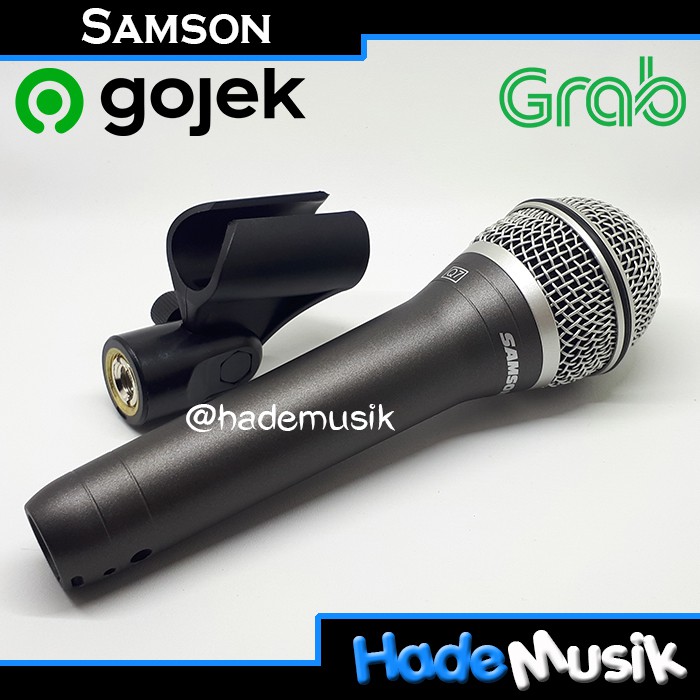 Jual Microphone Dynamic Samson Q7 ( Original ) | Shopee Indonesia