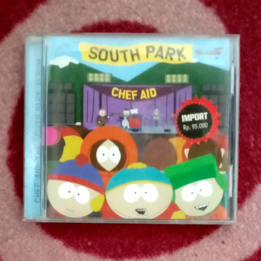 Jual CD Kompilasi The South Park Album : Chef Aid RANCID, SYSTEM OF A ...