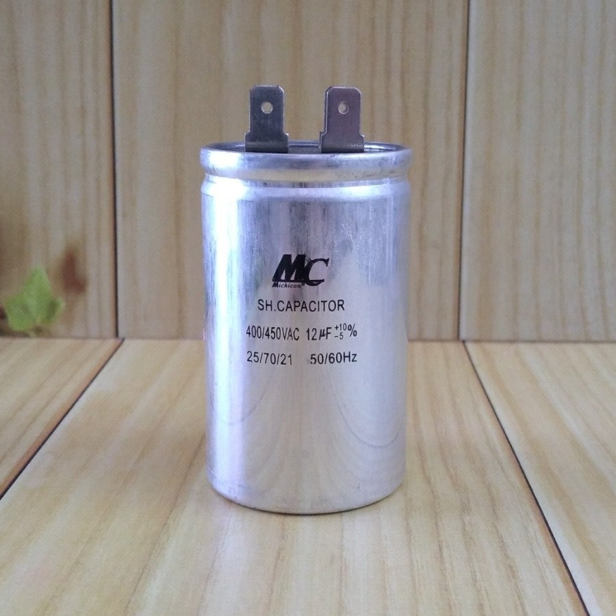 Jual capasitor AC 12 uf / 12 micro ( merk MC ) | Shopee Indonesia