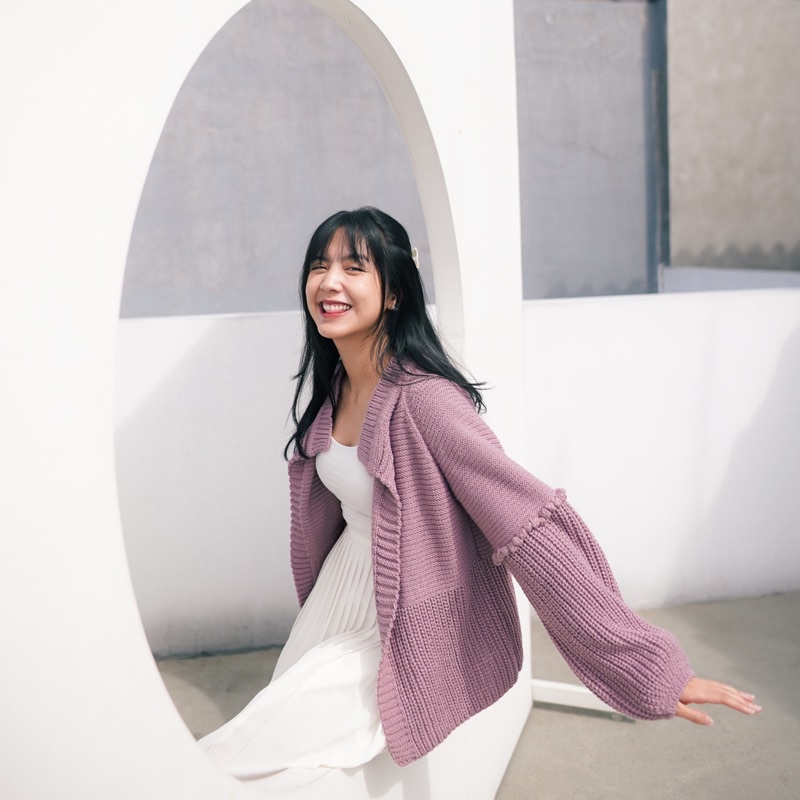 Jual Oriofficial - Gul Cardigan Knit | Shopee Indonesia