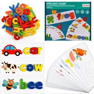 Jual avita.id Spelling Puzzle | Puzzle Membaca | Cognitive Alphabet ...