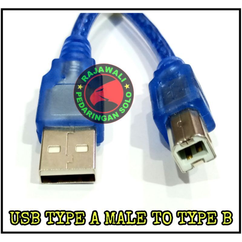 Jual KABEL ARDUINO 30cm KABEL PRINTER TYPE B | Shopee Indonesia