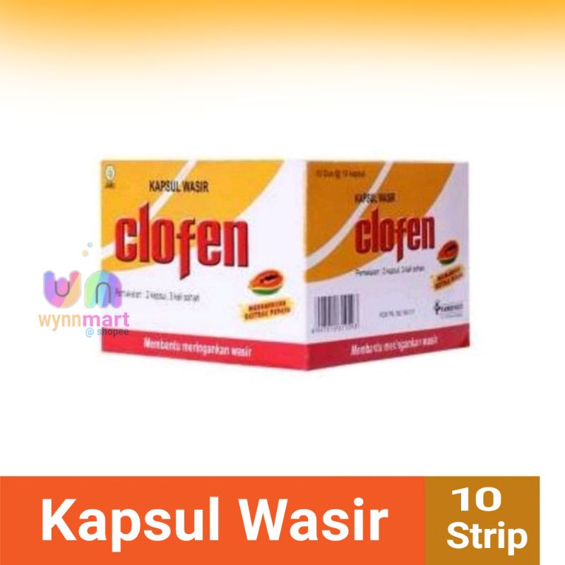 Jual Clofen @10 strip x 10 Kapsul / Box | Shopee Indonesia