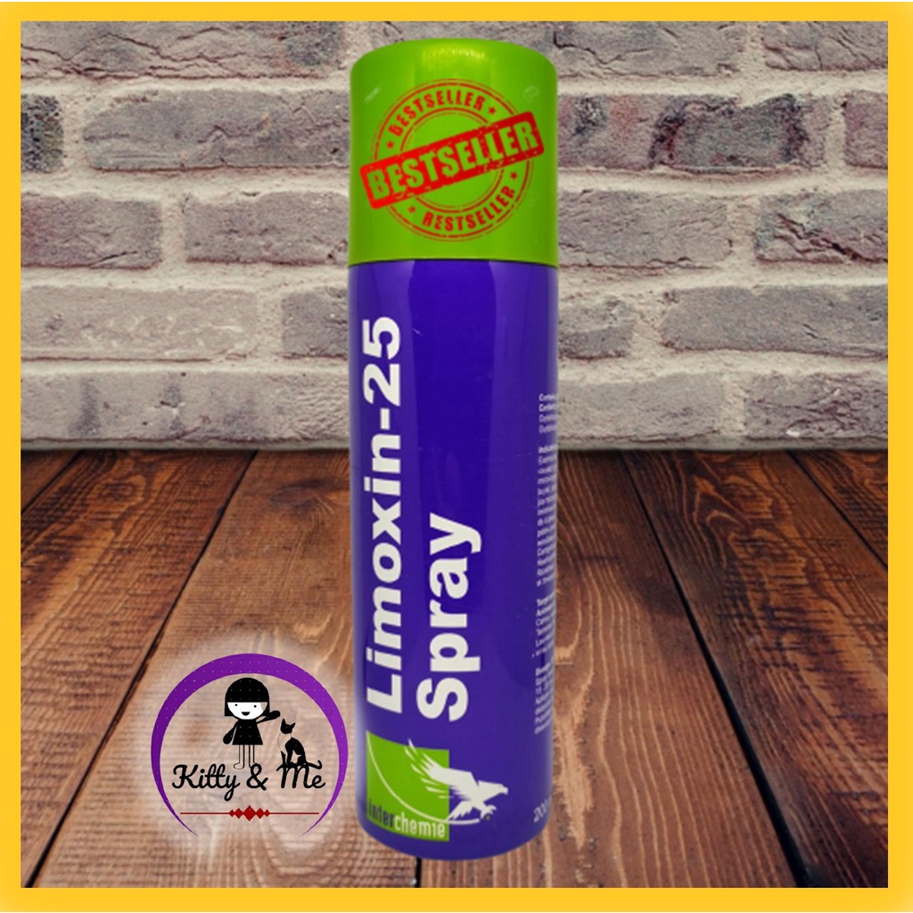 Jual LIMOXIN 25 SPRAY 200 ml HOLLAND - Antiseptik Antikuman Infeksi ...