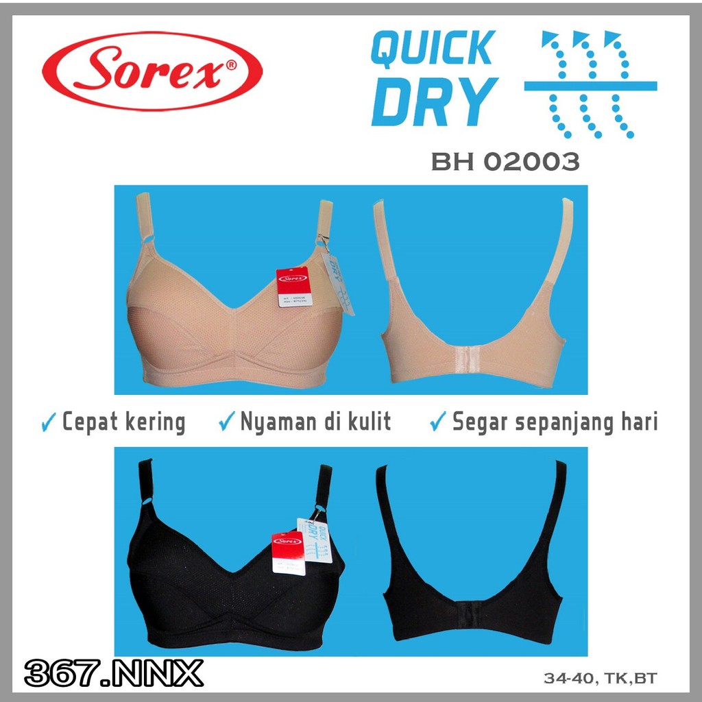 Jual Bra / BH Sorex 02003 Quick Dry | Shopee Indonesia