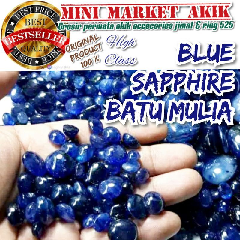 Jual BATU PERMATA BLUE SAPPHIRE AFRIKA | Shopee Indonesia